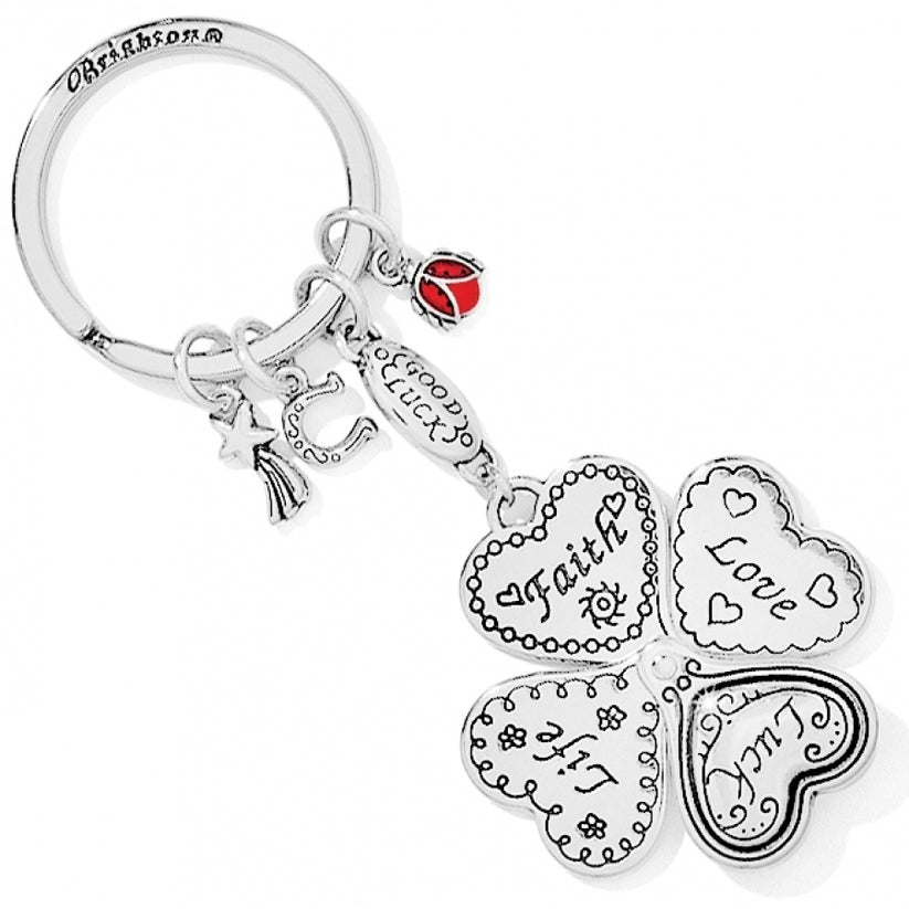 Brighton Lucky Clover Heart Key Fob – SierraLily